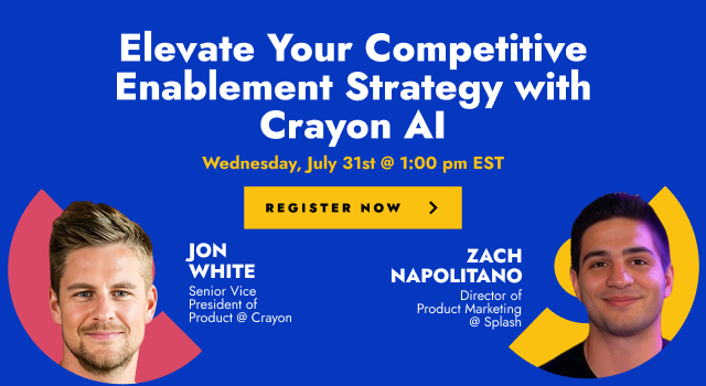 Competitive Intelligence Blog | Crayon | Competitive Intelligence Strategy