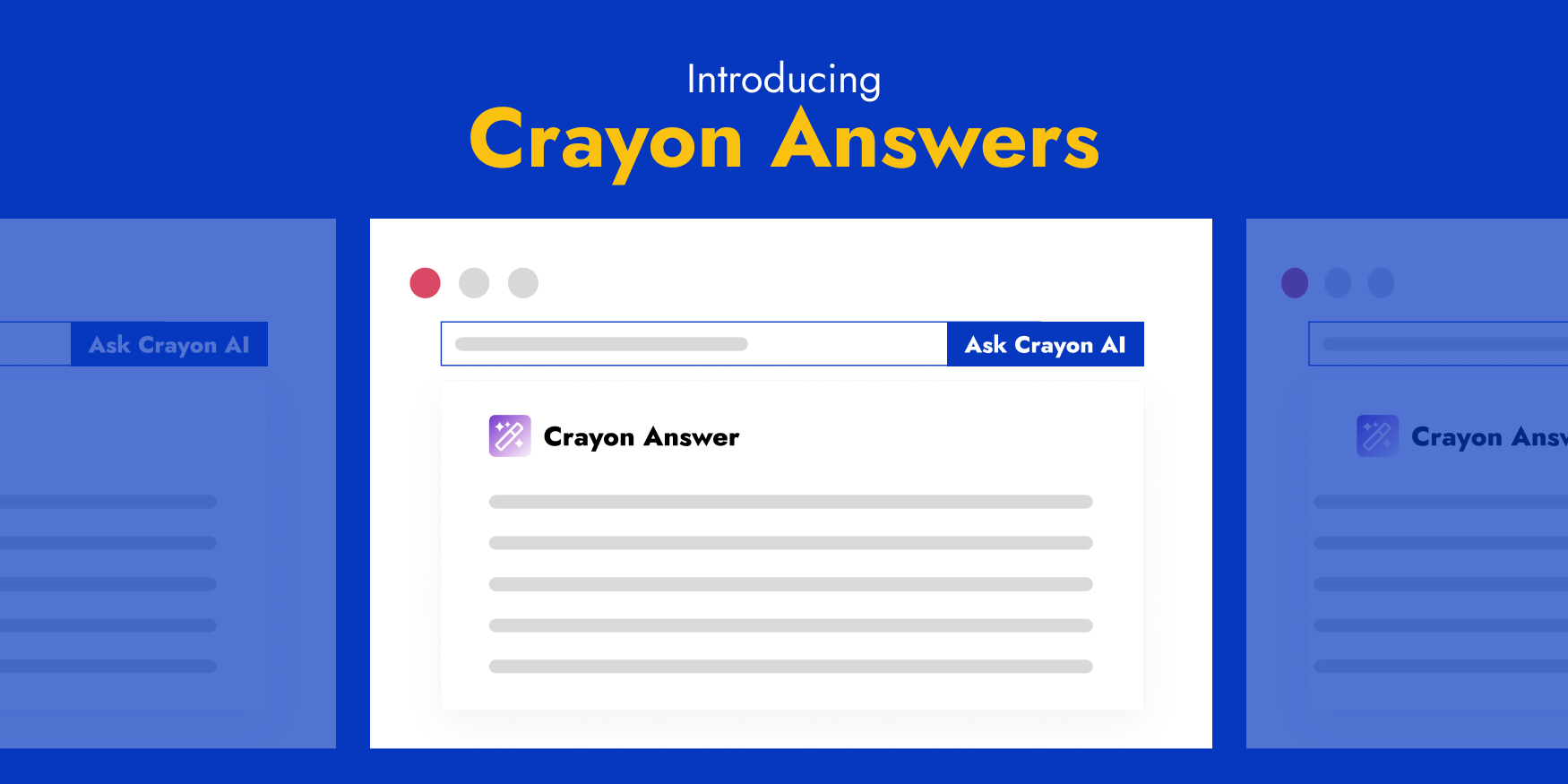 Introducing Crayon Answers: The Industry's First Gen AI ... | Crayon